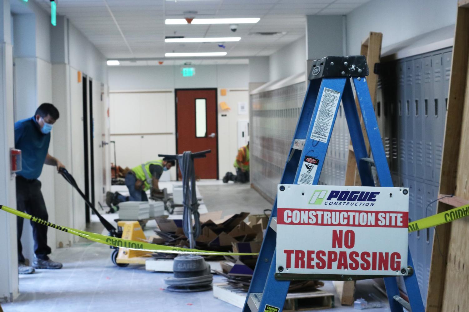 School renovations to be completed by end of summer – The Hawk Eye